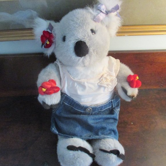Build-A-Bear | Toys | Buildabear Cuddly Koala With Flowers And Bows ...